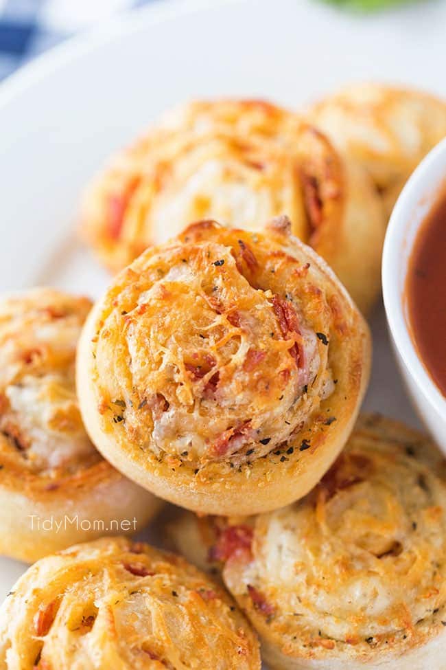 Homemade Pizza Rolls - TidyMom®