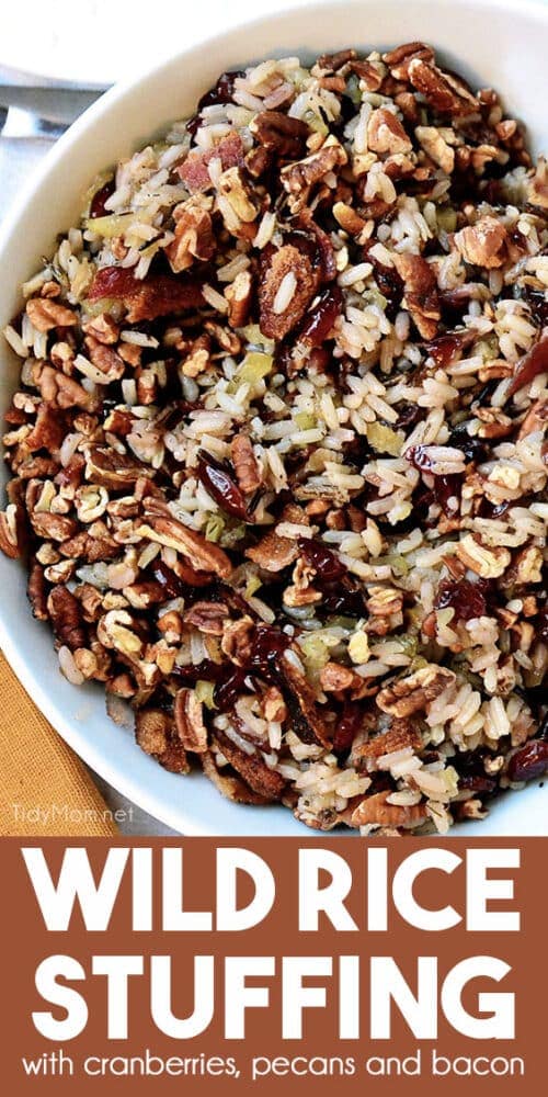 Wild Rice Stuffing recipe