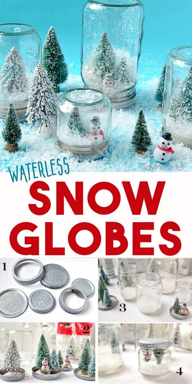 How to Make a Waterless Snow Globes