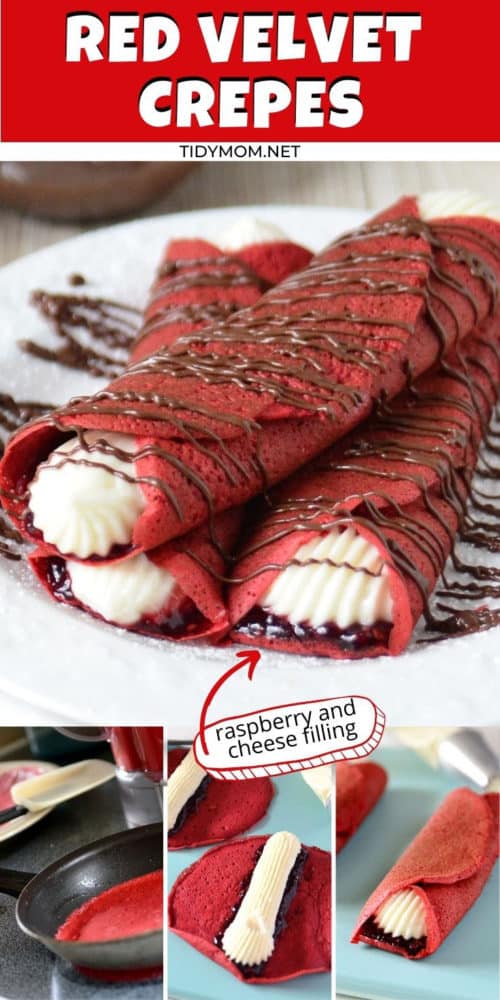 Red Velvet Crepes