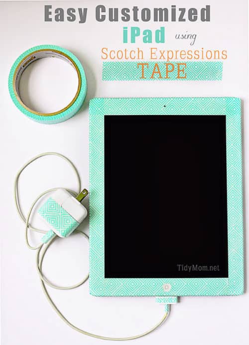 Customized iPad and desk accessories