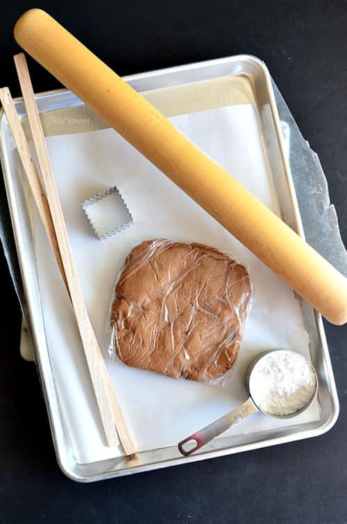 chocolate peanut butter shortbread