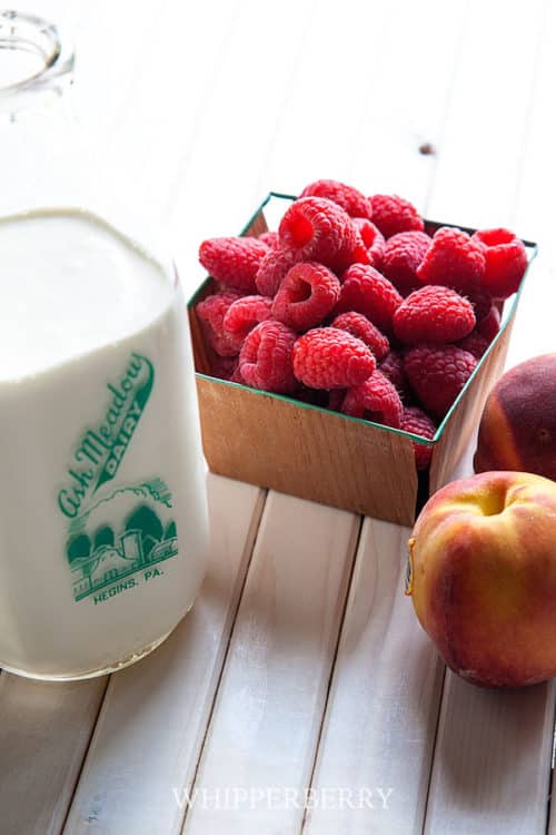 Peach Melba Pavlova Recipe