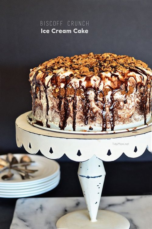 Biscoff Crunch Ice Cream Cake | TidyMom®
