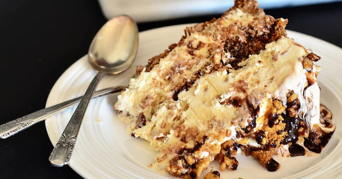 Biscoff Crunch Ice Cream Cake | TidyMom®