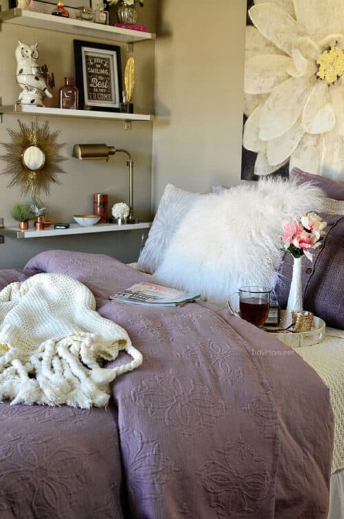 Amethyst Bedroom {Makeover} - TidyMom®
