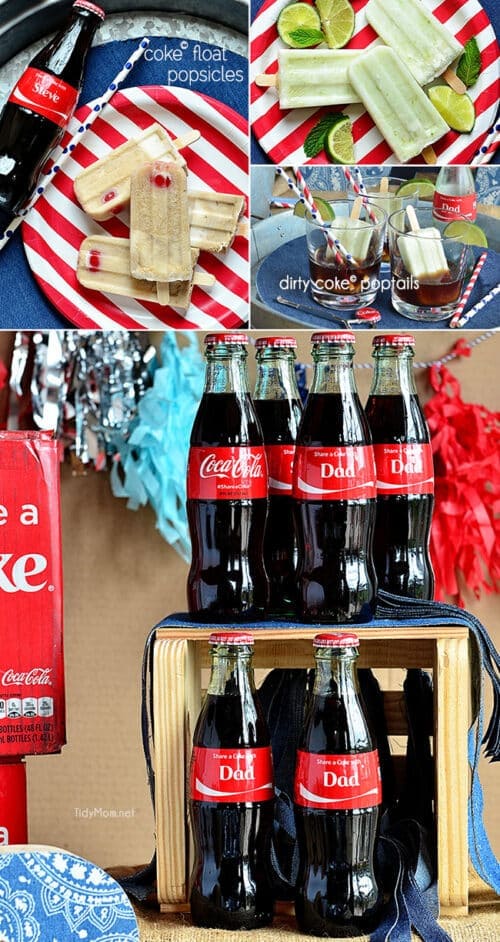 Coke Float Popsicles | TidyMom