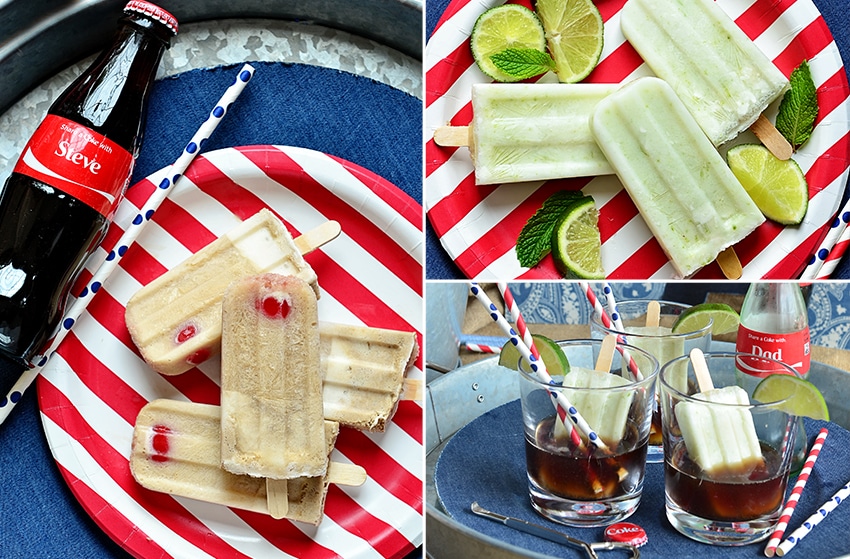 Coke Float Popsicles | TidyMom