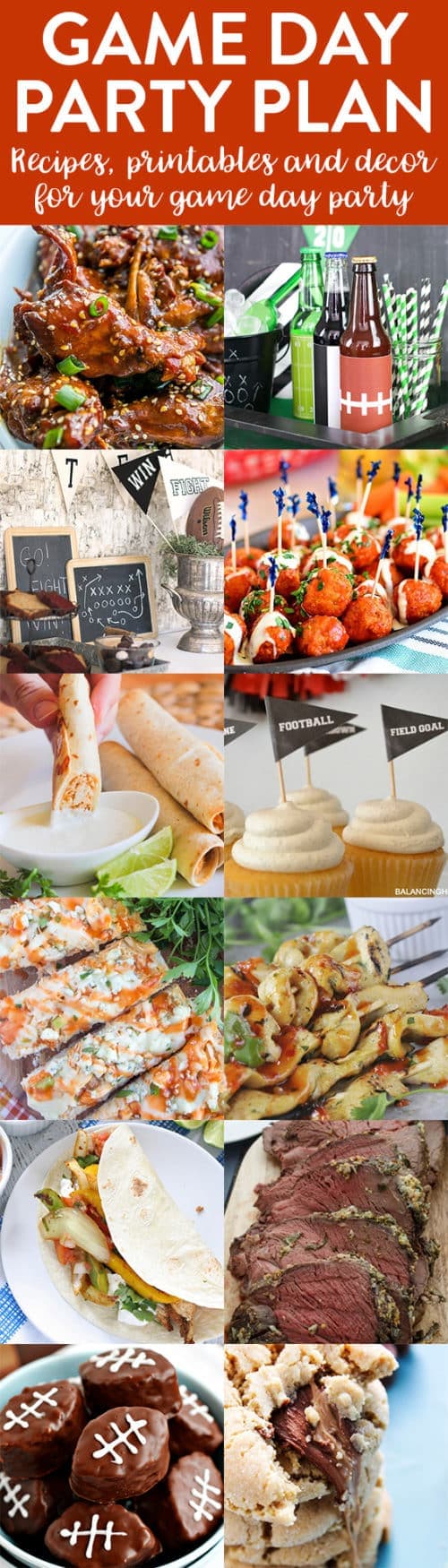 Game Day Party Plan - TidyMom®