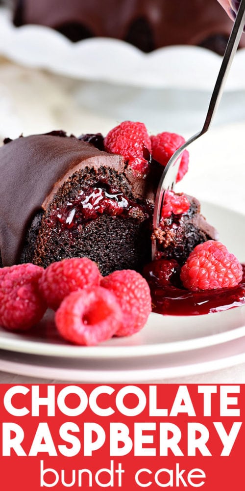 Chocolate Raspberry Bundt Cake (VIDEO) - TidyMom®