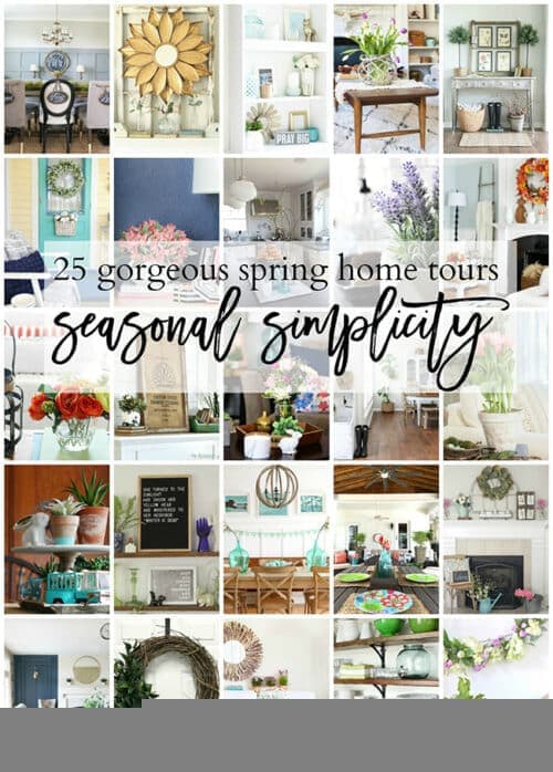 Transition to Spring Family Room Decor - TidyMom®