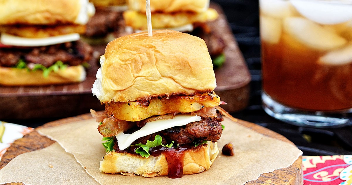Hawaiian burger recipe