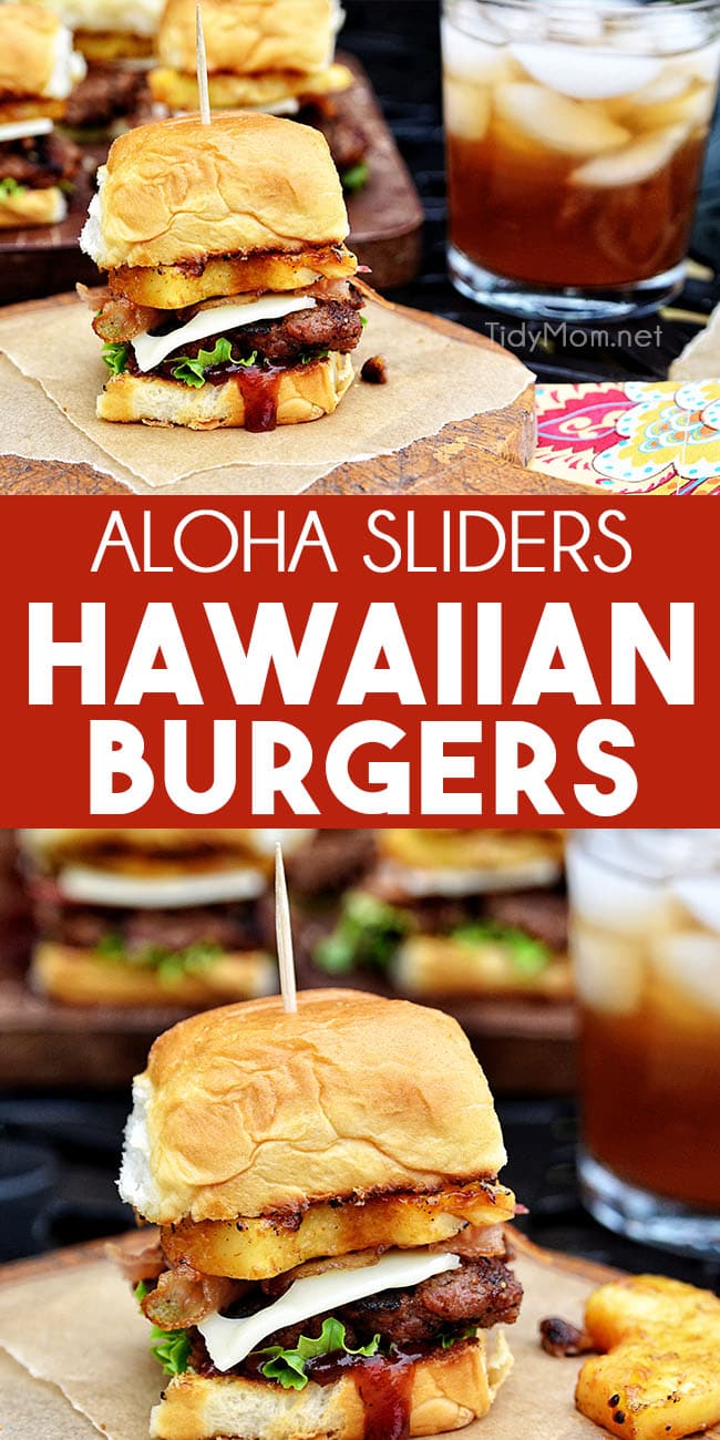 Hawaiian burger recipe