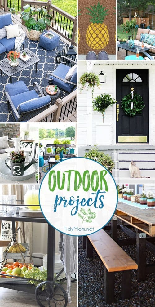 Outdoor Projects and Spaces for Summer - TidyMom®