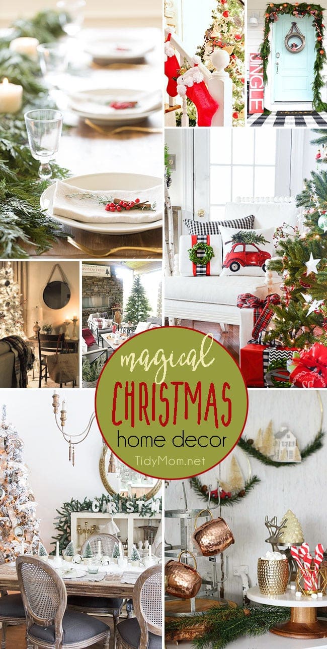 Magical Christmas Home Decor to Inspire - TidyMom®