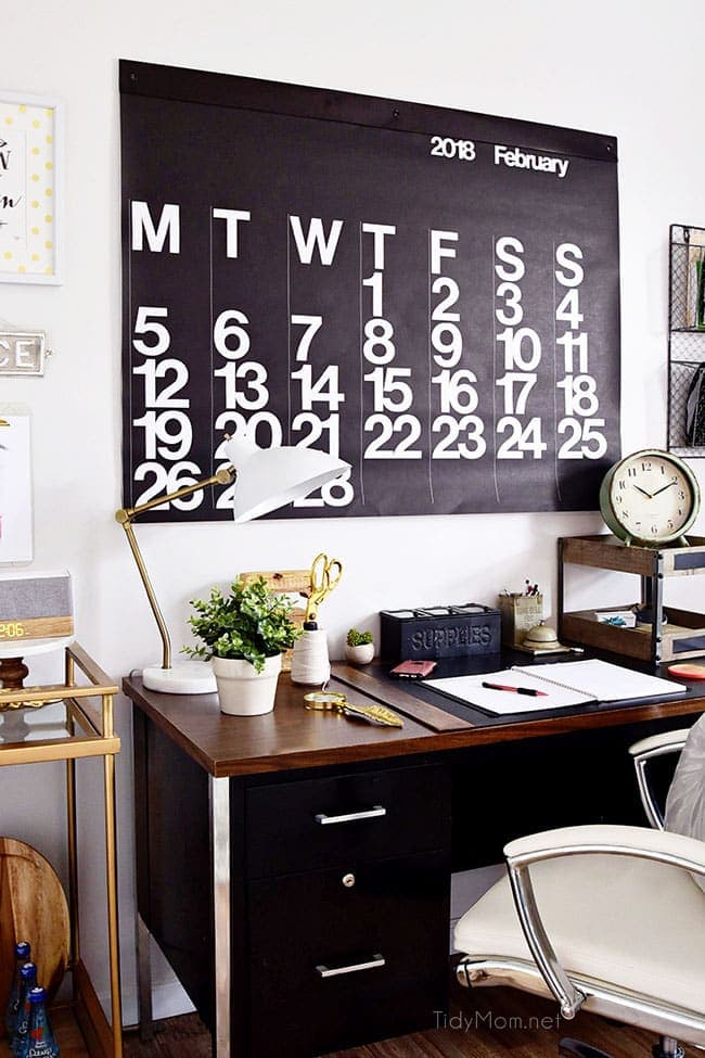 Decorating a Shared Home Office - TidyMom®