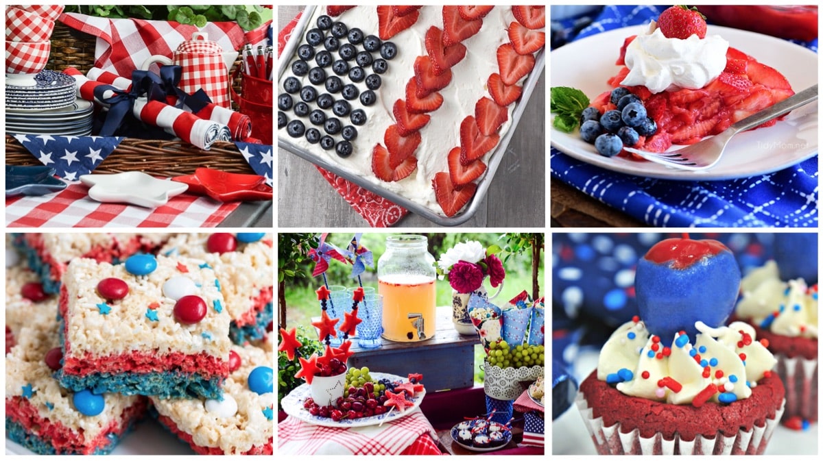 Party in the USA- Patriotic Themed Entertaining Ideas - TidyMom®
