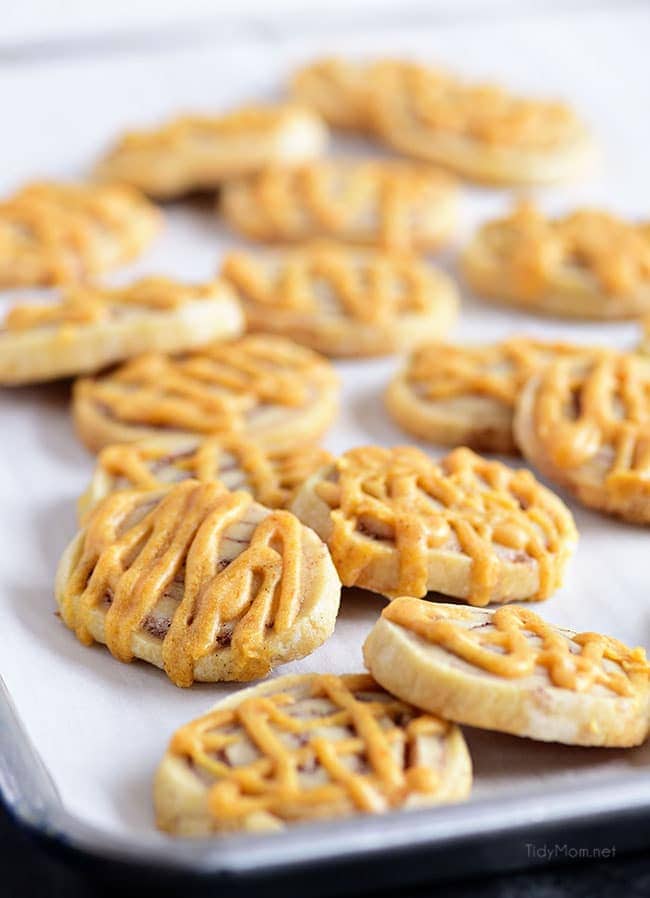 Pumpkin Spice Cinnamon Roll Cookies - TidyMom®