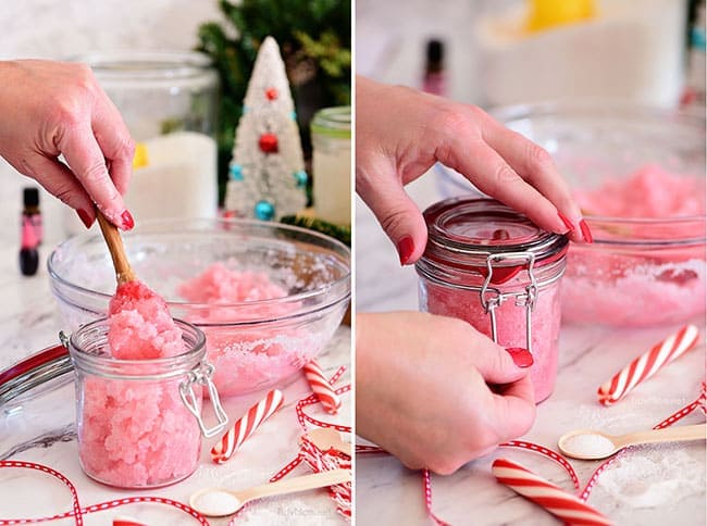 3 Ingredient Peppermint Sugar Scrub - TidyMom®