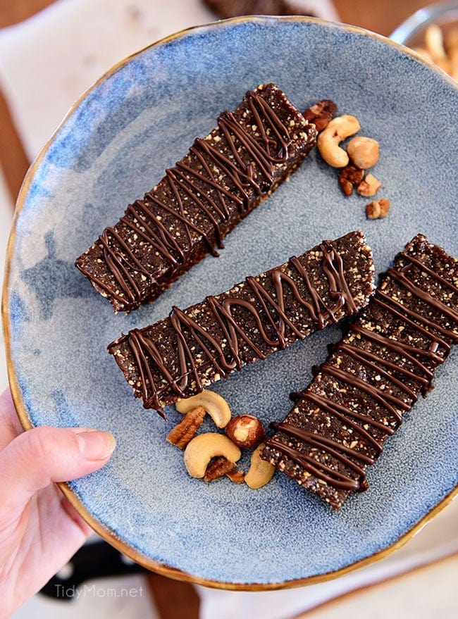 Homemade Hazelnut Energy Bars - TidyMom®
