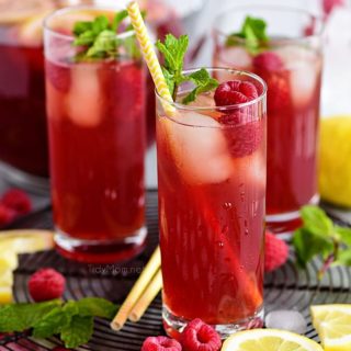 Red Raspberry Iced Tea - TidyMom®