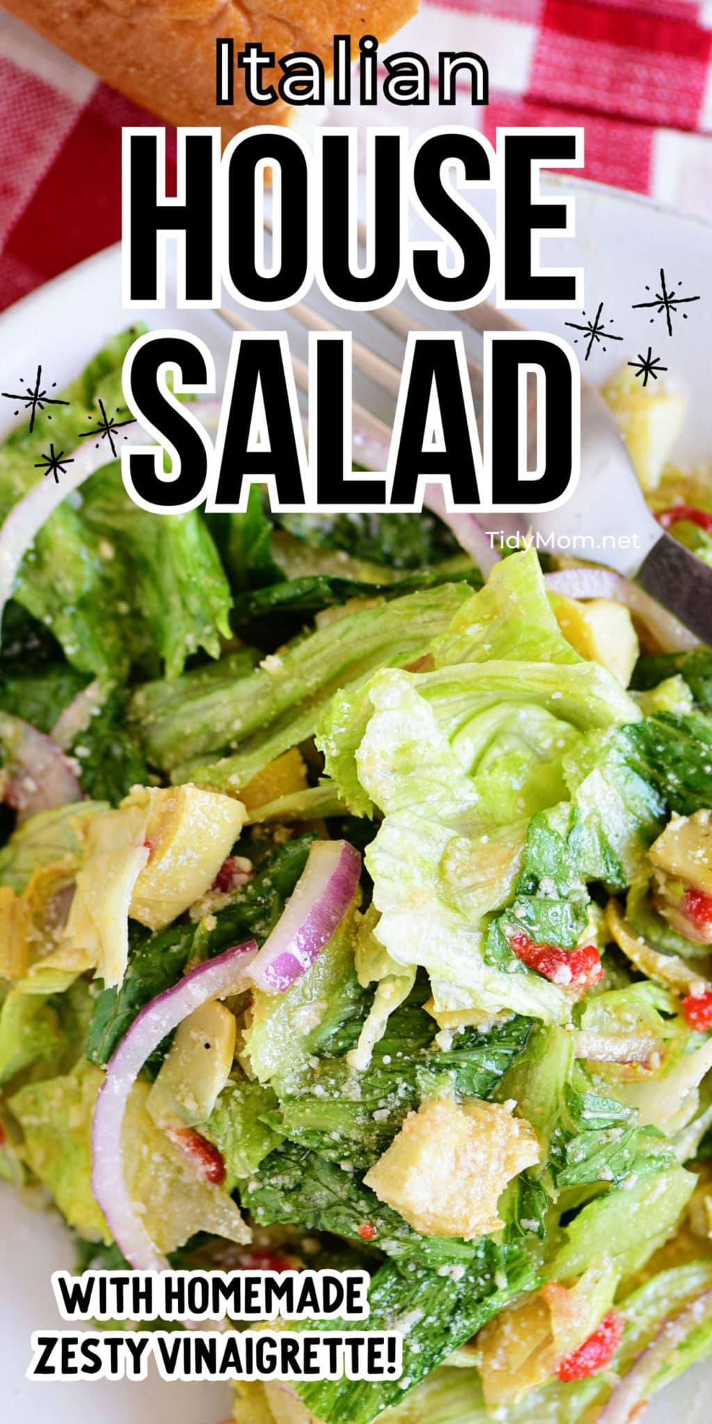 Simple Italian Salad - TidyMom®