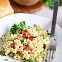 Easy Baked Parmesan Risotto Recipe - TidyMom®