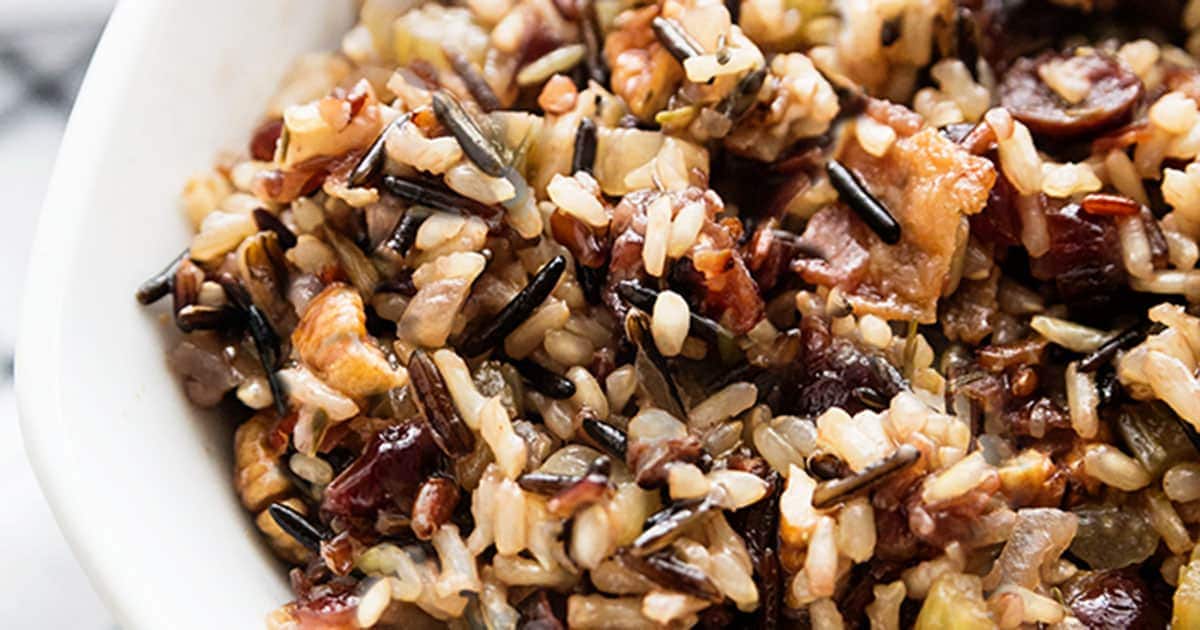 Wild Rice Stuffing recipe