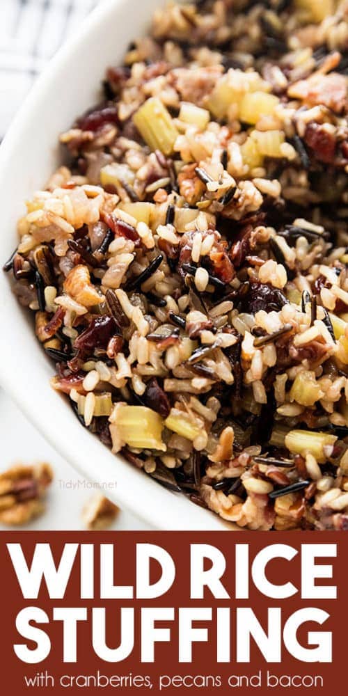 Wild Rice Stuffing recipe