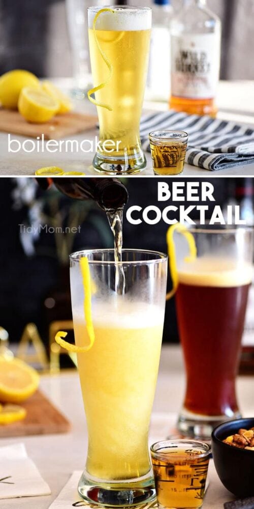 Boilermaker Beer Cocktail - TidyMom®