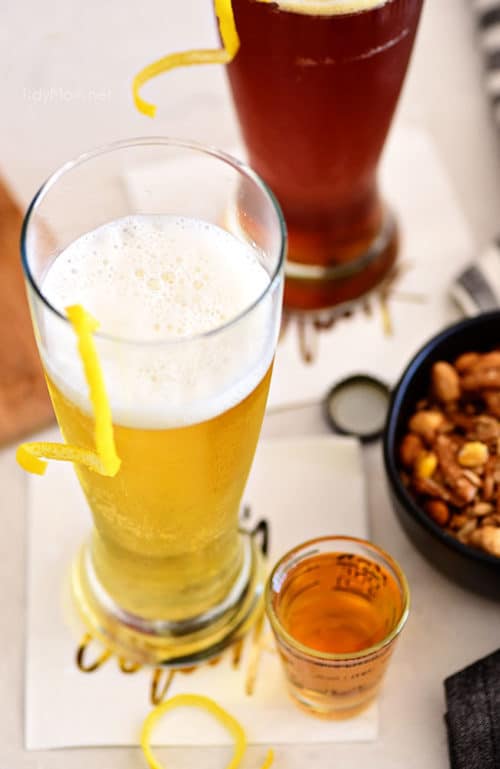 Boilermaker Beer Cocktail - TidyMom®