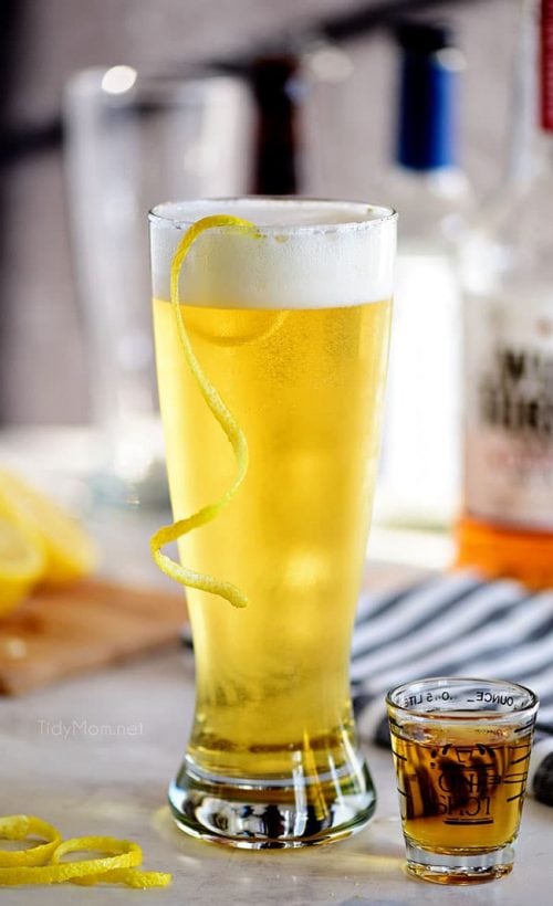 Boilermaker Beer Cocktail - TidyMom®