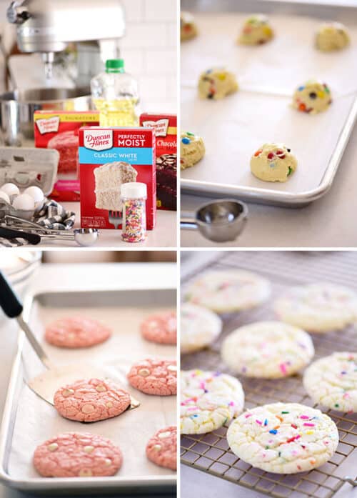 Easy Cookie Recipe Using Any Cake Mix Flavor {Video} - TidyMom®