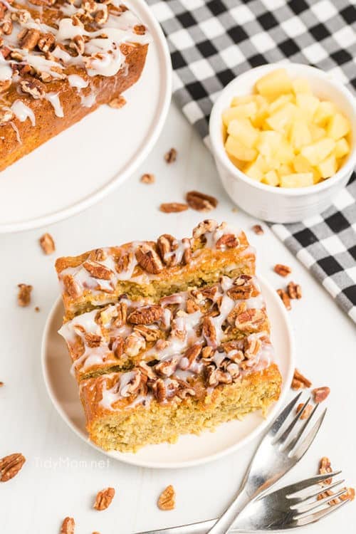 Pineapple Banana Humming Bird Loaf