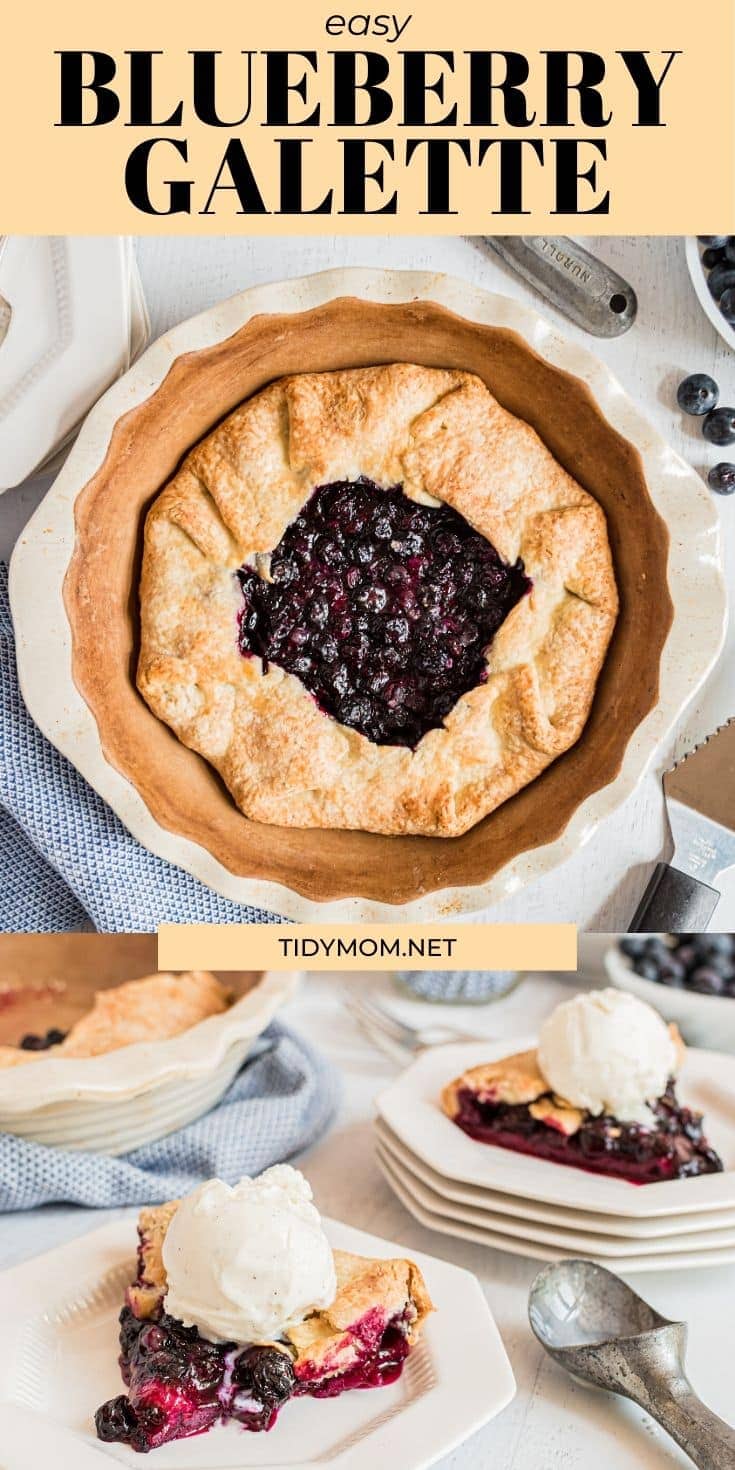 Blueberry Galette TidyMom®