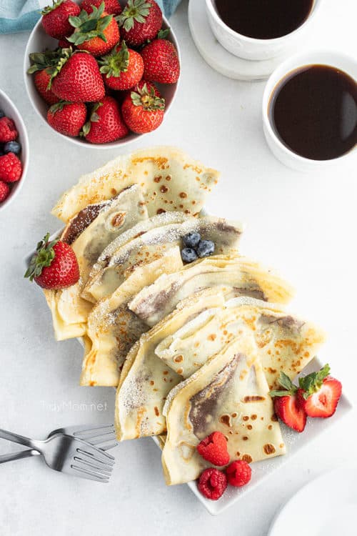 Nutella Crepes