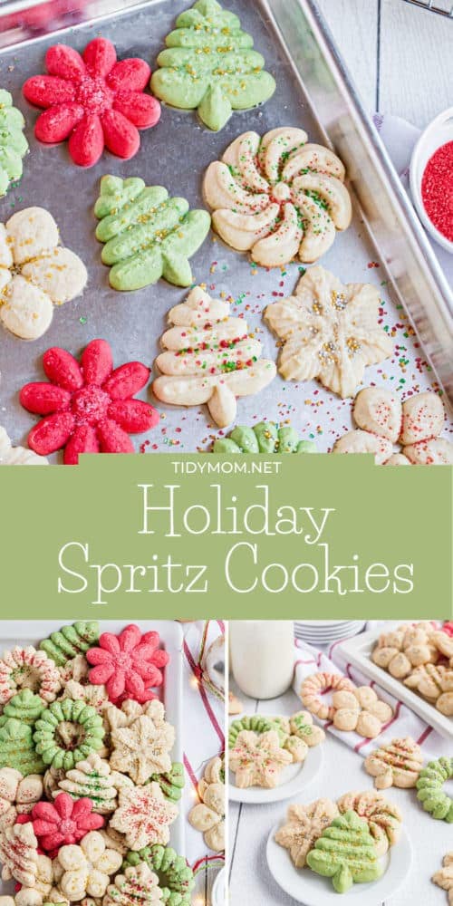 Classic Spritz Cookies - TidyMom®