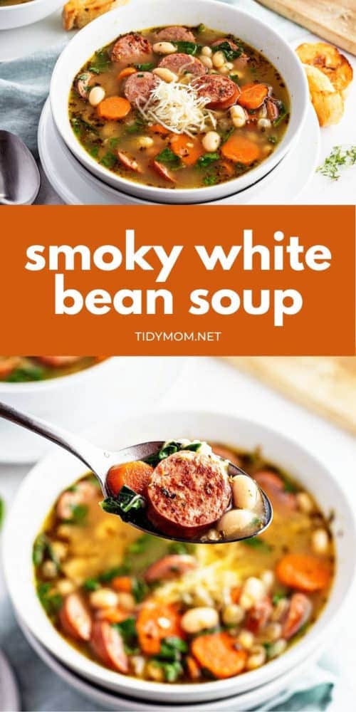 White Bean Soup With Smoked Sausage - TidyMom®