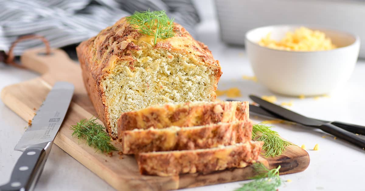 Dilly Cheese Bread (Quick Bread) - TidyMom®