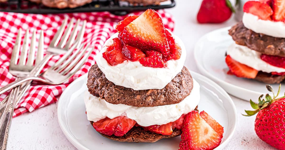 Chocolate Strawberry Shortcake