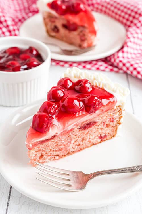 Sweetheart Cherry Cake