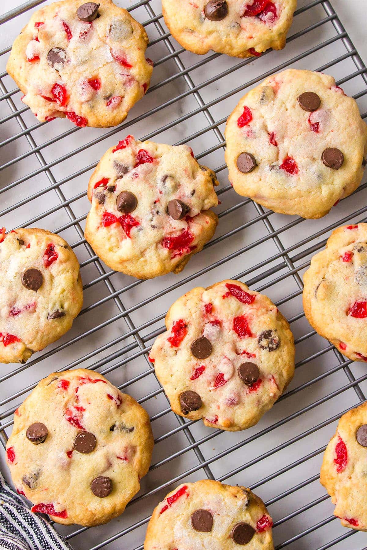 Cherry Garcia Chocolate Chip Drop Cookies - TidyMom®