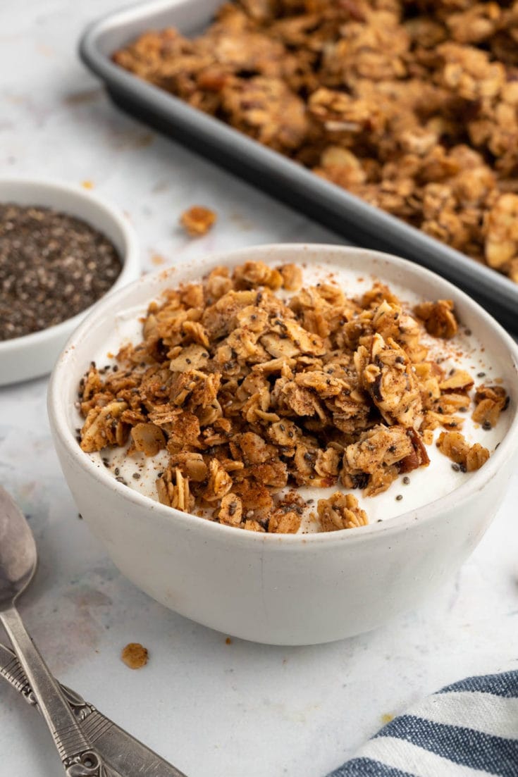 Snickerdoodle Homemade Granola Recipe - TidyMom®