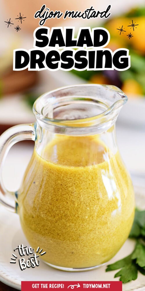 Dijon Mustard Dressing With Maple Syrup - TidyMom®