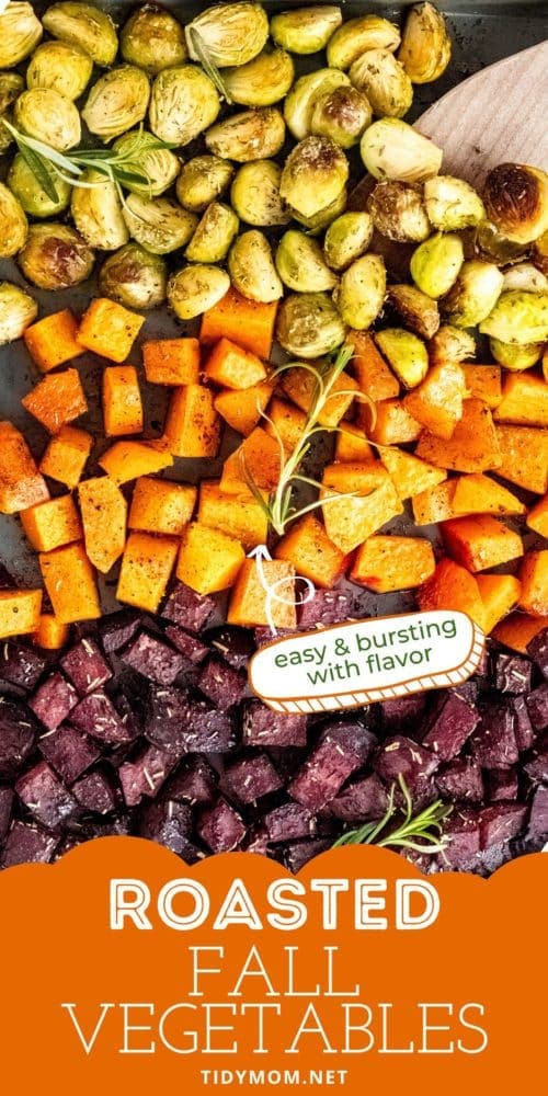 Roasted Fall Vegetables with Brussels Sprouts - TidyMom®