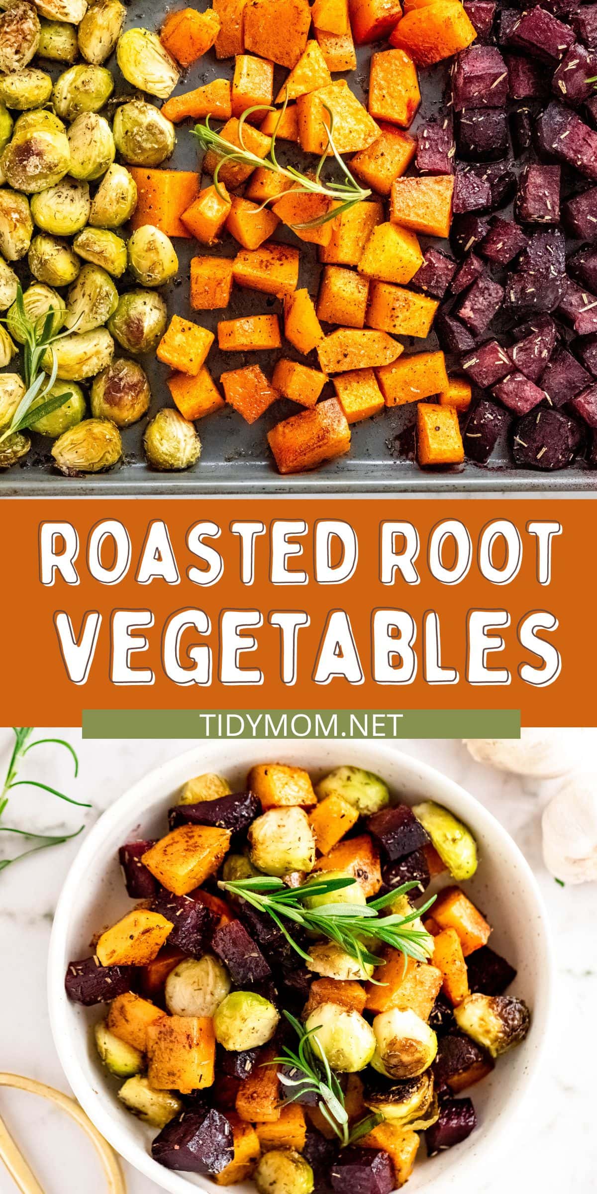 Roasted Fall Vegetables with Brussels Sprouts - TidyMom®