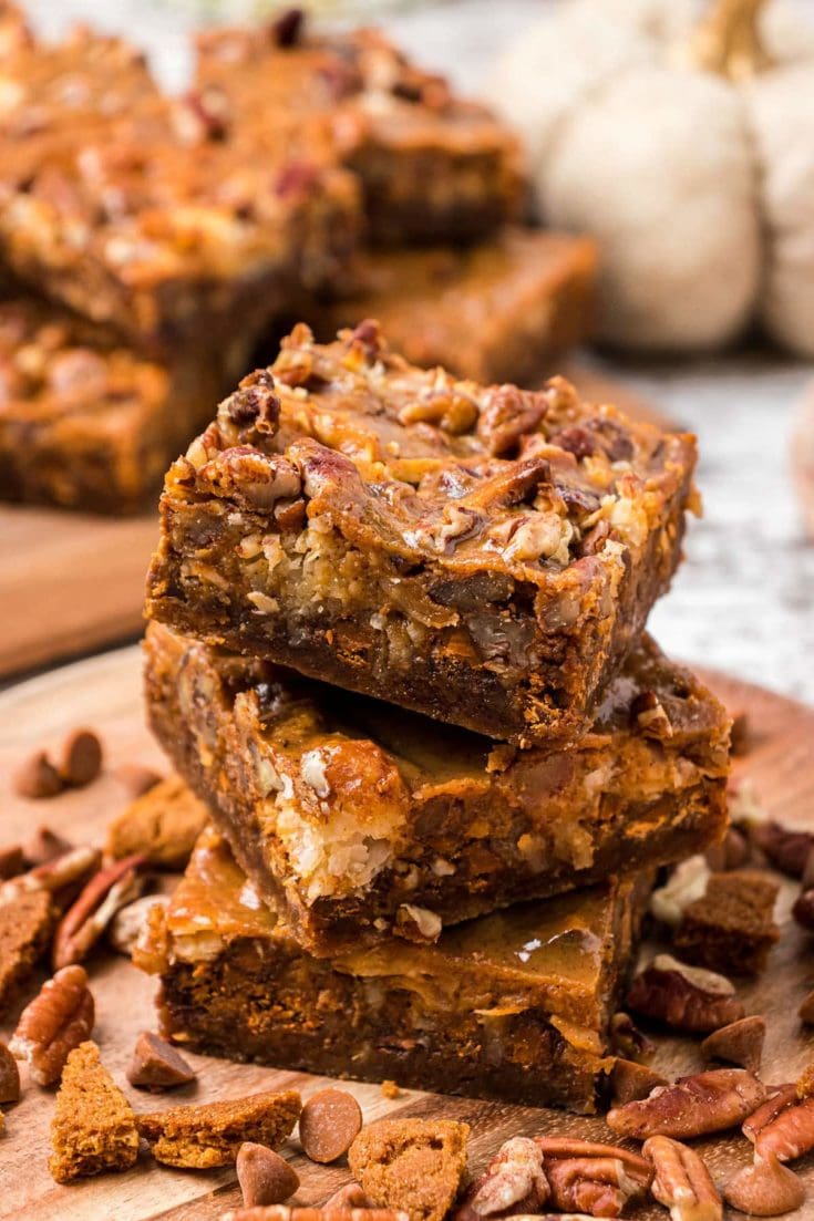 Pumpkin Magic Bars - 7 Layer Bar Recipe - TidyMom®