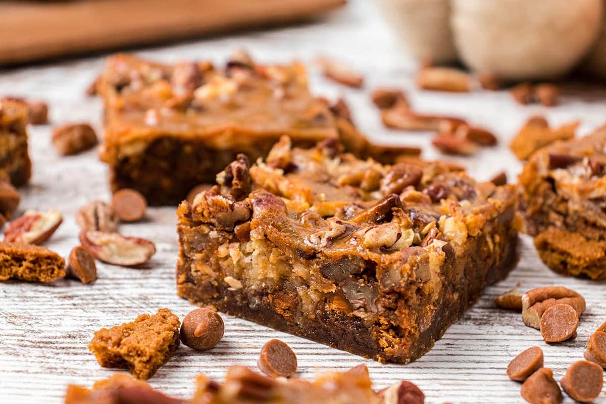 Pumpkin Magic Bars - 7 Layer Bar Recipe - TidyMom®