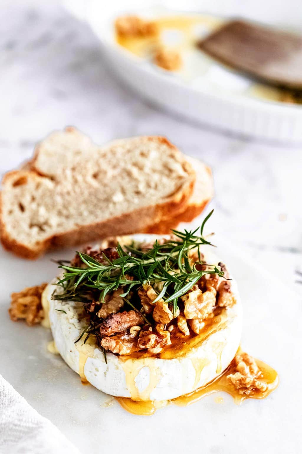 Honey And Walnut Baked Brie Appetizer Recipe - TidyMom®