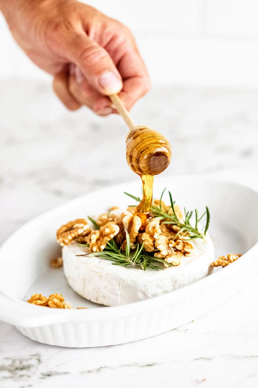 Honey And Walnut Baked Brie Appetizer Recipe - TidyMom®
